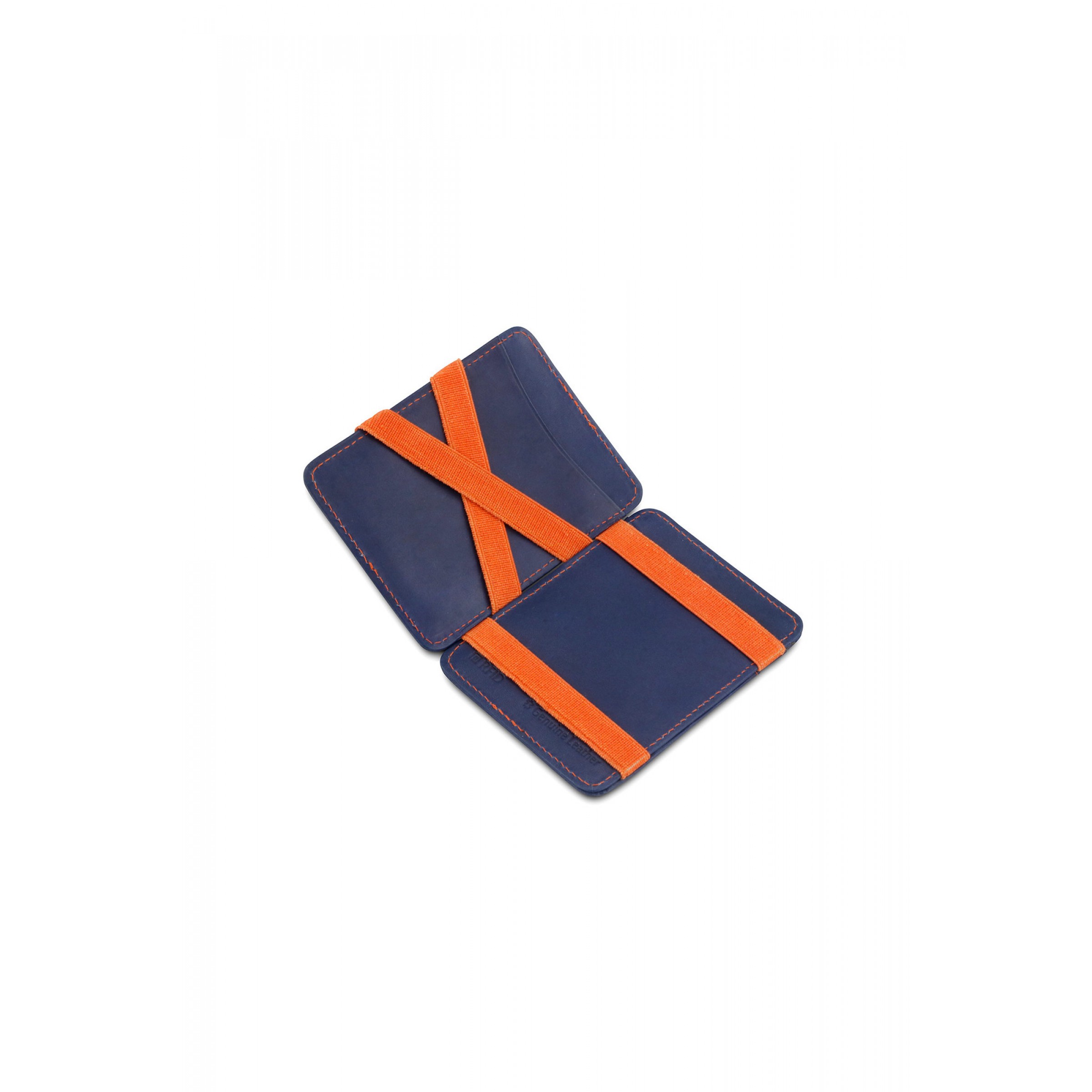 Hunterson Magic Coin Wallet - Δερμάτινο Πορτοφόλι με RFID - Μπλέ ...